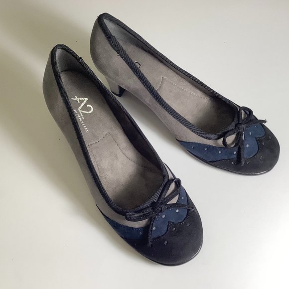 A2 By Aerosoles | Shoes | Sz 55 Multitone Round Toe Heels A2 By ...